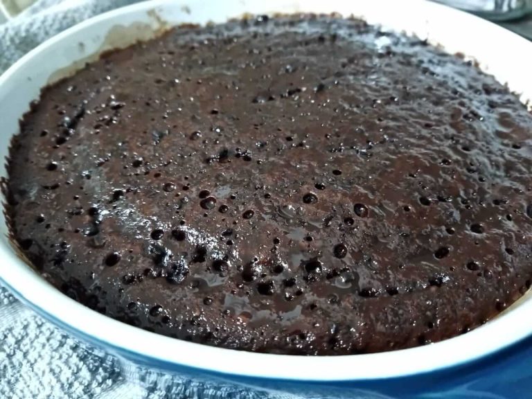 Microwave Chocolate Malva Pudding - Scoff